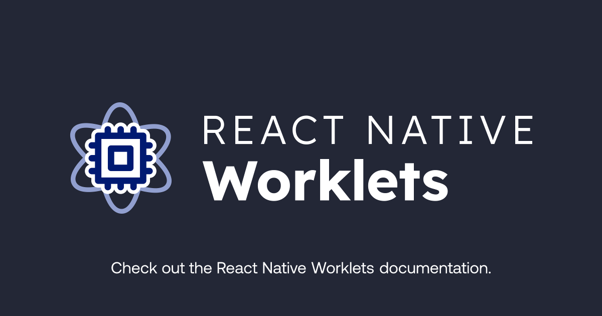 scheduleOnRN | React Native Worklets: Multithreading engine for your apps and libraries